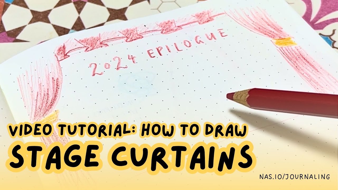 Stephtcreates | Easy Doodling Tutorial: How to Draw Stage Curtains ...