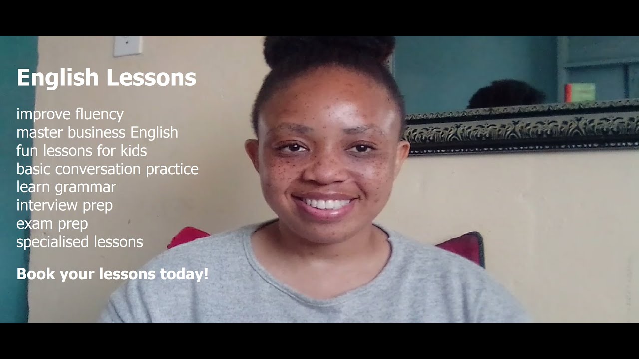 English Tutor Lessons | Self-introduction | Tutor Video | Online ...