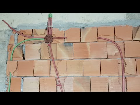 #ELEKTRİK #TESİSATI #BORULAMASI NASIL YAPILIR ?  /#DUVARDAN #ELEKTRİK #BORULARI NASIL İNER ? #Desant
