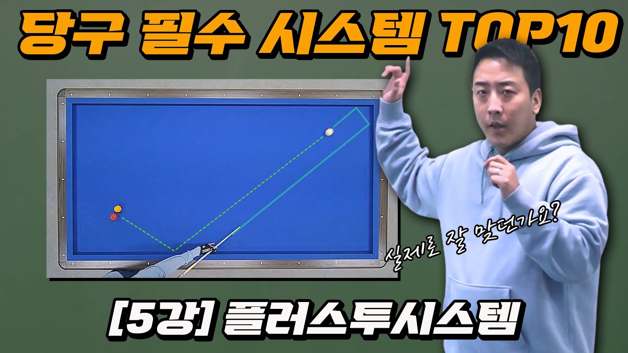 [2023ver. 필수 당구 시스템 TOP10] 5강. 플러스투 시스템(Plus two System) - YouTube