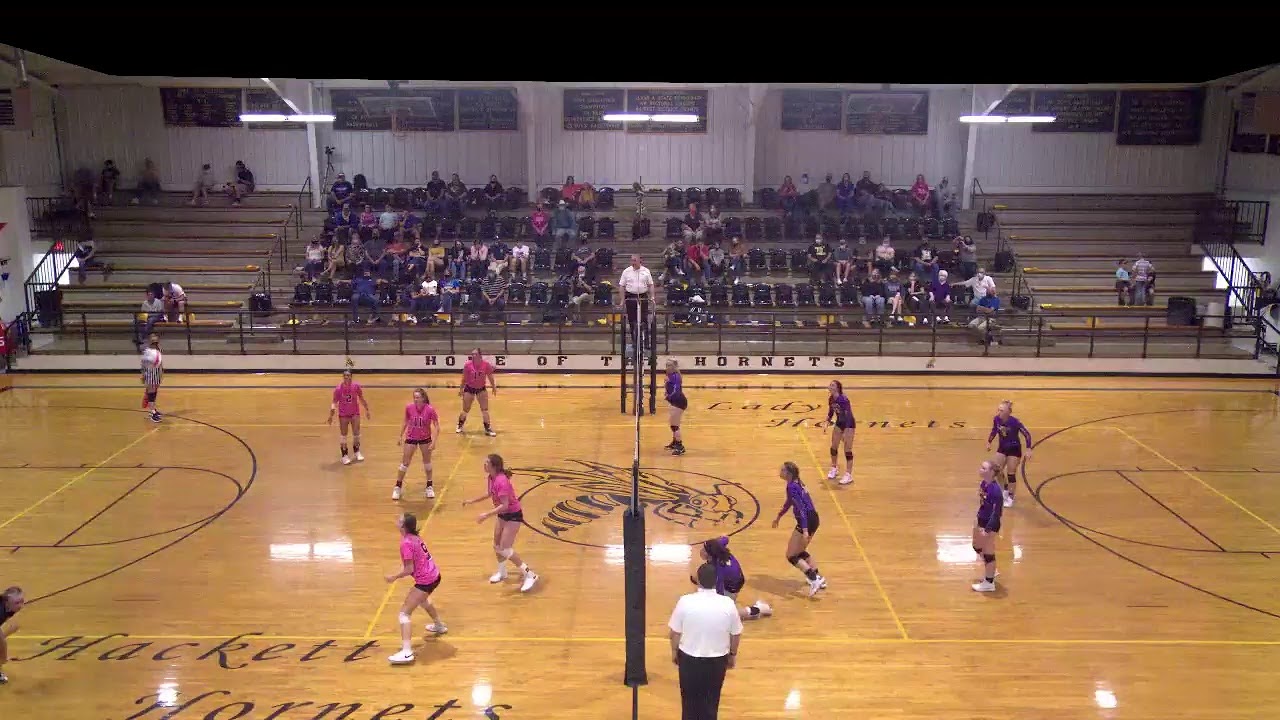 Hackett High School vs. Lavaca High School Varsity Womens' Volleyball ...