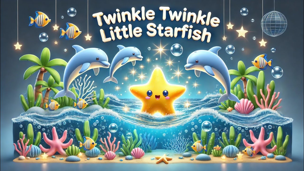 Twinkle Little Starfish | Fun Nursery Rhyme for Kids 🎶 | #NurseryRhymes ...