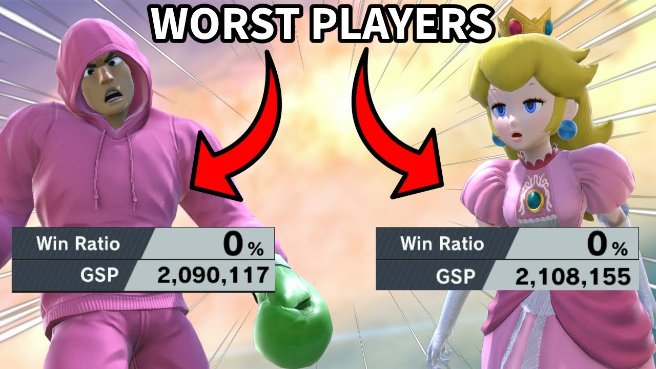 Spectating THE WORST PLAYERS IN SMASH ON VALENTINES DAY is sad - YouTube