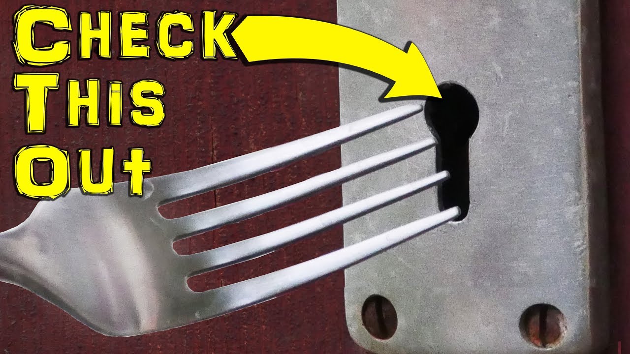 Lock A Door Without A Key YouTube