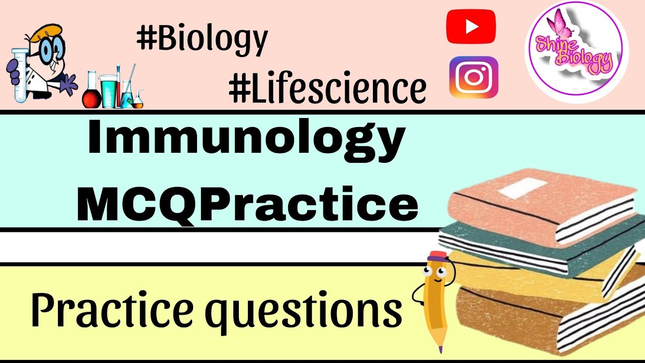 Immunology MCQPractice||Questions and answers practice on Immunology # ...
