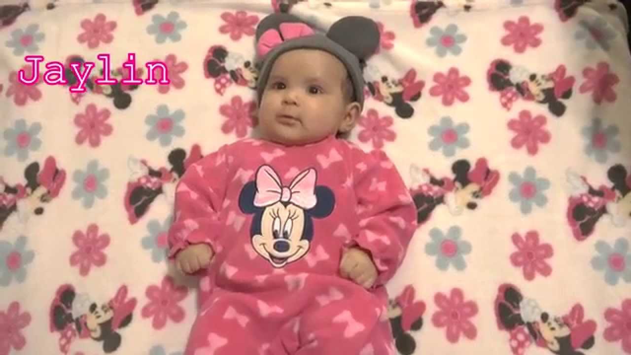 Baby Girl Jaylin Minnie Outfit of The Day with Pink Hat - YouTube