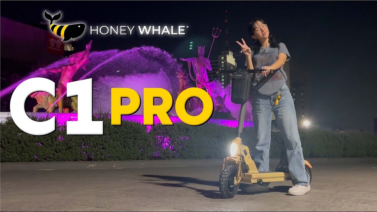 C1 PRO Scooter Eléctrico Renovado - Honey Whale - Review en Español ...
