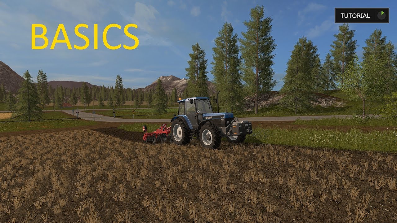Farming Simulator - Tutorial - Basics - YouTube