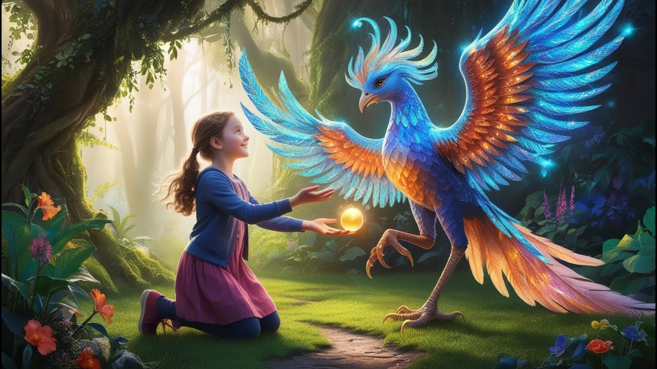 When a Young Girl Feeds a Strange Alien Bird, Its Unexpected Reaction ...