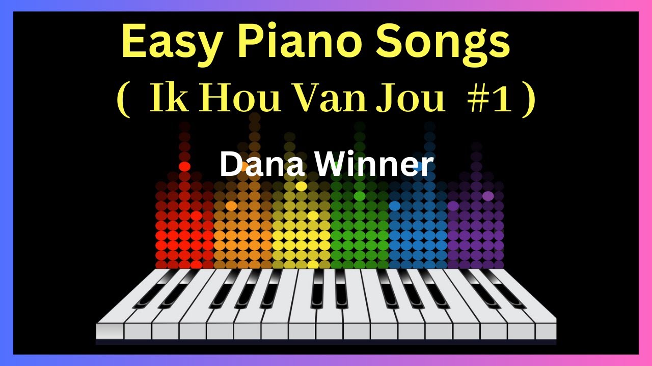 Dana Winner (Ik Hou Van Jou) Netherlands Keyboard Music - Netherlands ...