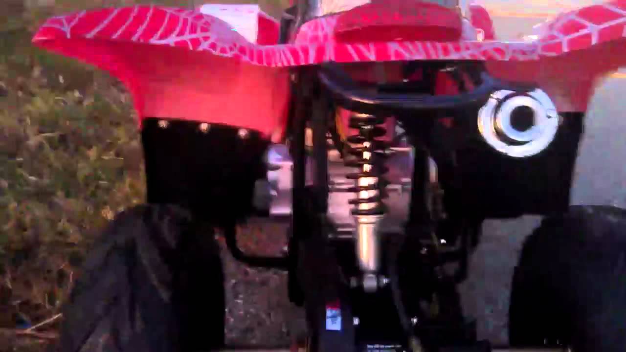 110cc Spider youth atv $500.00 317-869-4000 - YouTube
