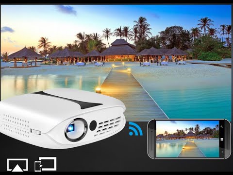 Rigal RD606 Full HD DLP Mini Projector - YouTube