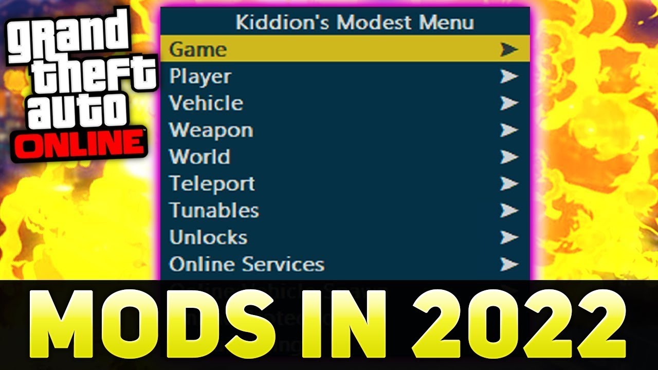 GTA 5 ONLINE MOD MENU | ALIAS MOD MENU | FREE DOWNLOAD 2022 | PC - YouTube