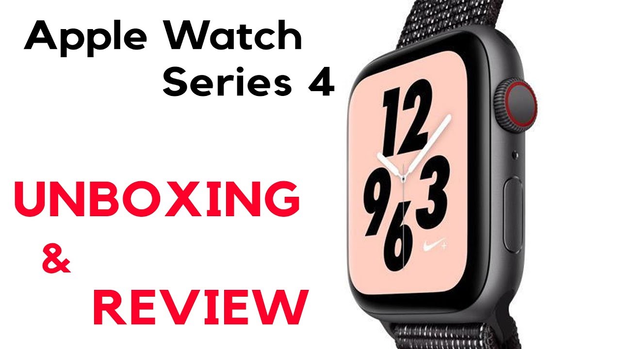 Review Unboxing Apple Watch Series 4 GPS 44mm - YouTube
