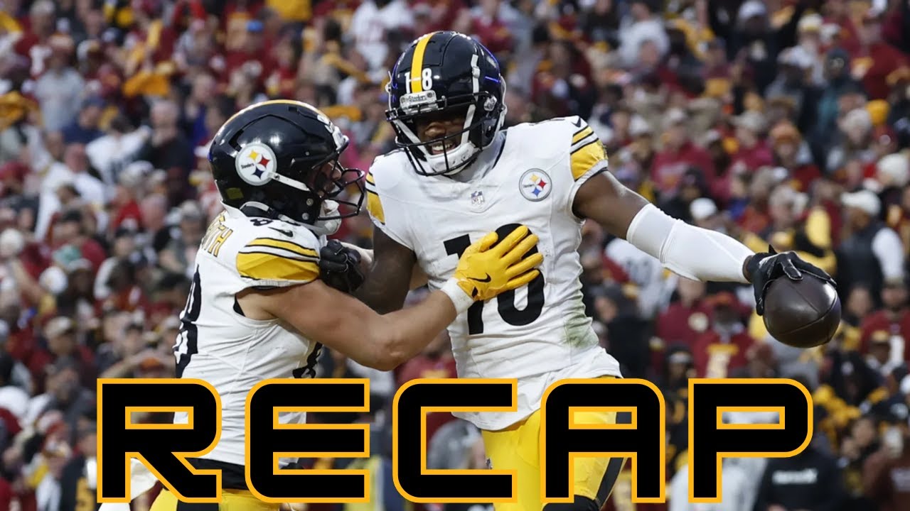 Steelers - Commanders Recap - YouTube