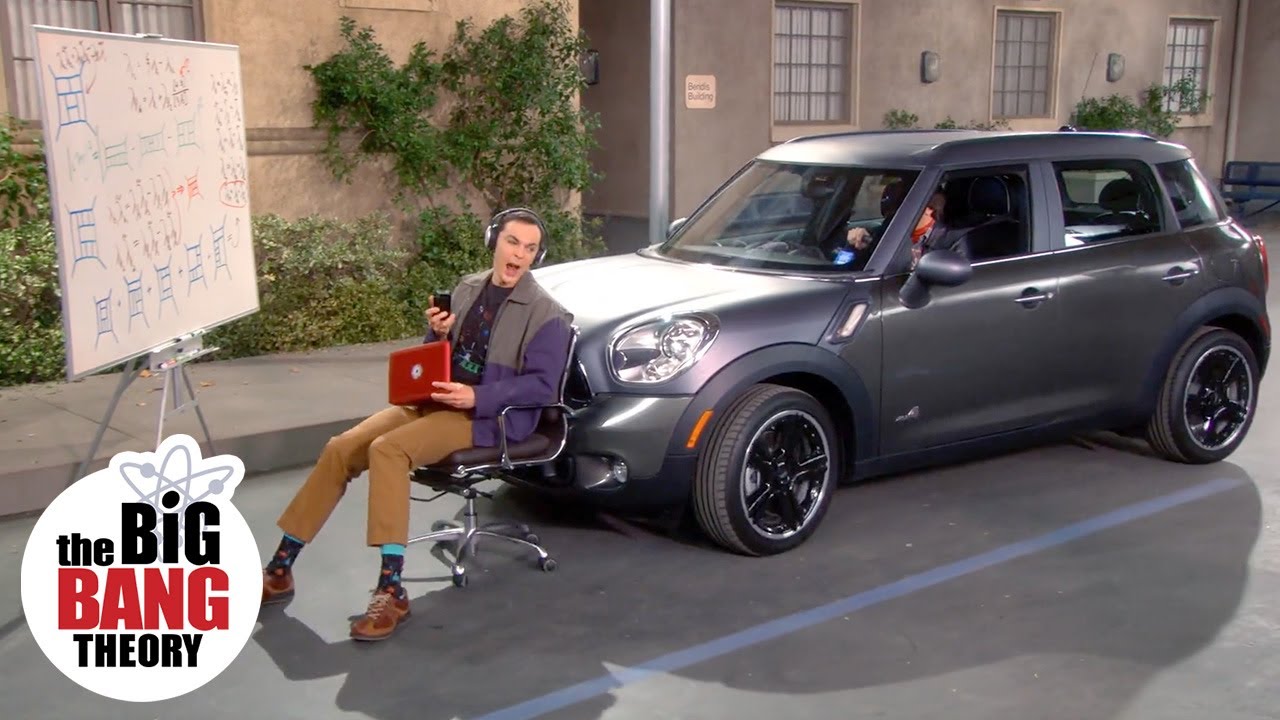 Sheldon and Howard Fight Over a Parking Spot | The Big Bang Theory ...