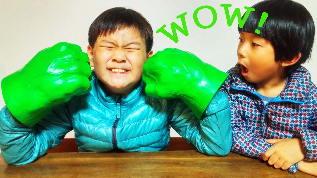 어벤져스 헐크 장갑 파티용 유성빈 ♡ 신기한 파티용 축제용 | 마이린TV MyLynn TV - YouTube