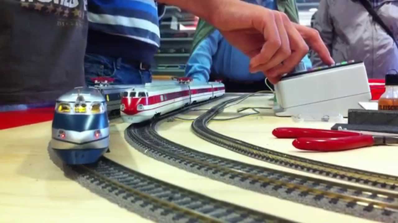 Hornby Rivarossi & TrenoGheno presentano le ETR 401 e le ETR 450 - YouTube