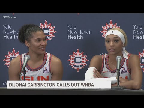CT Sun's DiJonai Carrington speaks on lack of publicity for first-ever ...