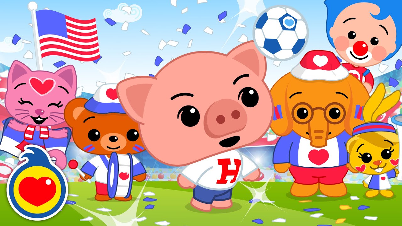 SOCCER SERIES⚽Goal of The USA⚽World Cup ♫ Plim Plim - The Kindness Hero ...