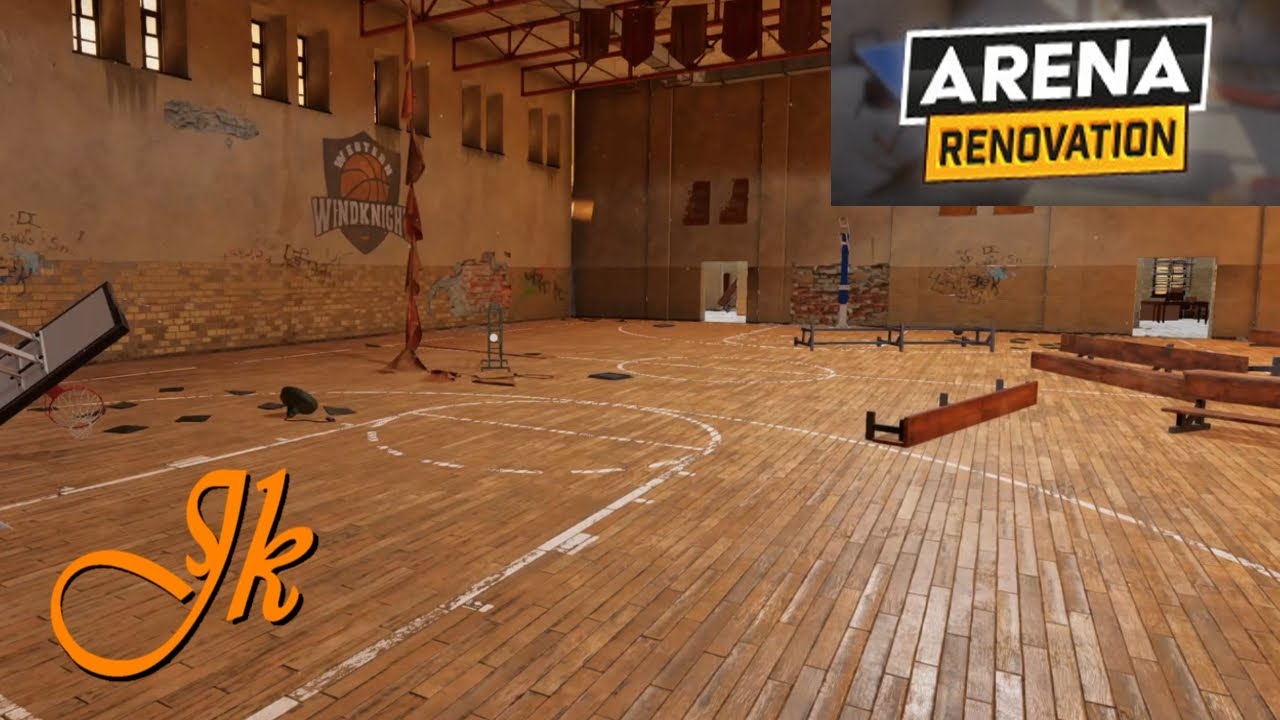 I begin a COMPLETE OVERHAUL of the Small Basketball Hall in Arena ...