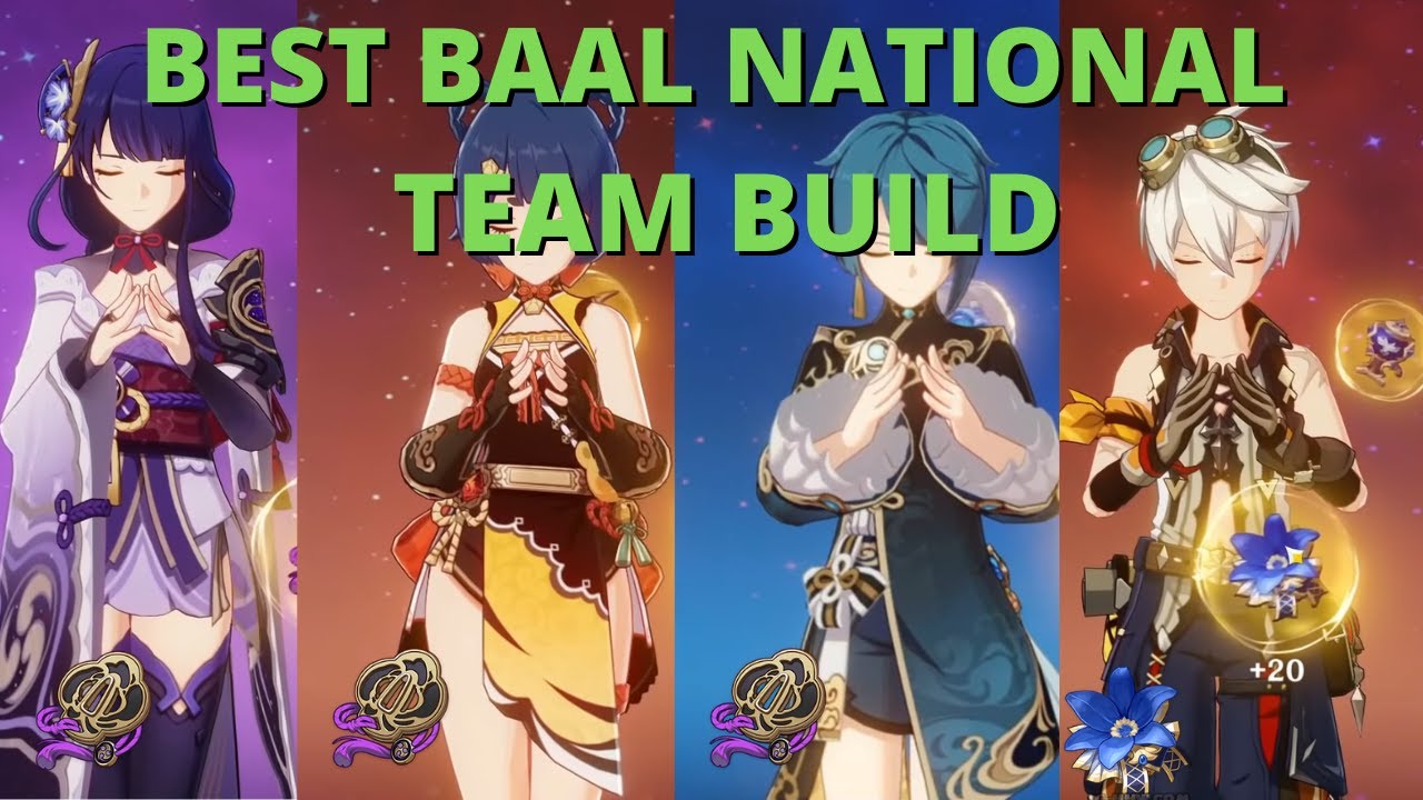 C4 Baal National team build artifacts and weapons - YouTube
