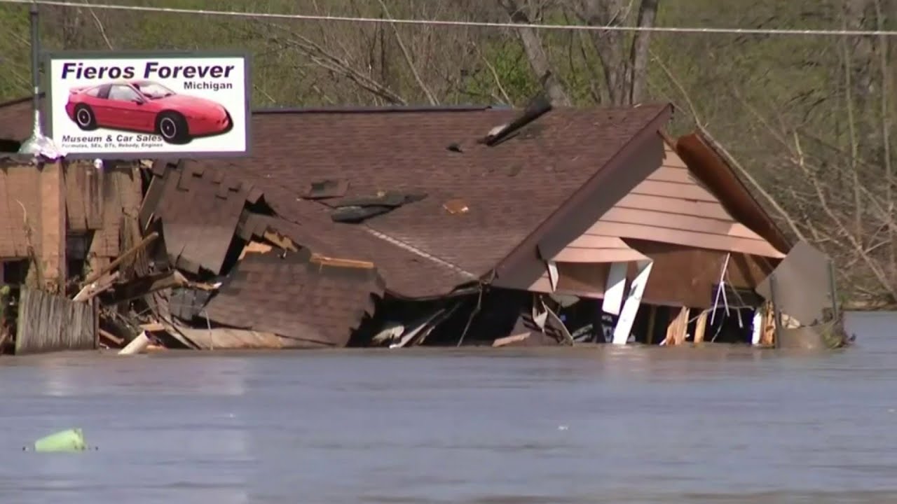 Thousands evacuated in Mid-Michigan after dam failures, rain, floods ...