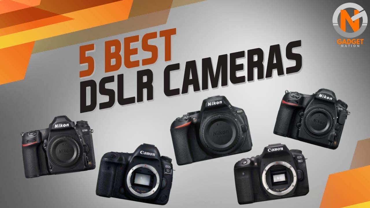 5 Best DSLR Cameras 2021 - YouTube