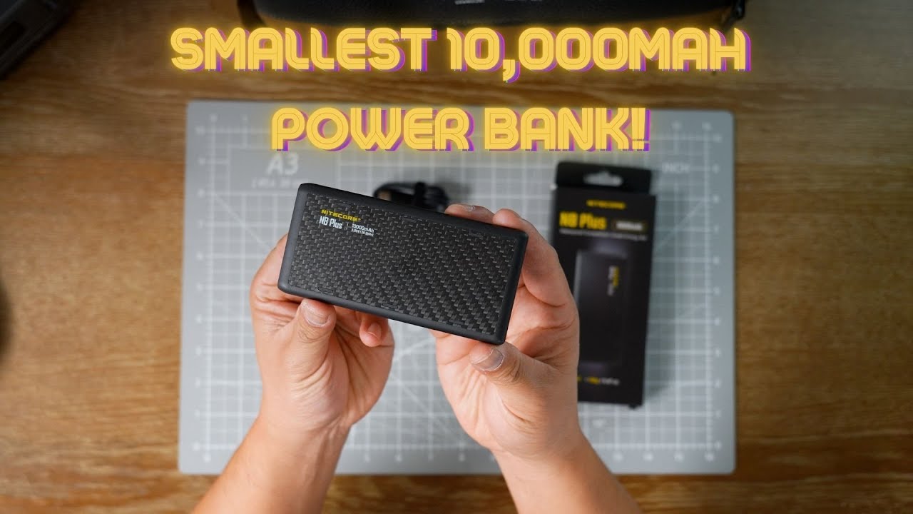 My favorite 10,000mAh EDC Power Bank! Slim, Waterproof, and Light! The ...