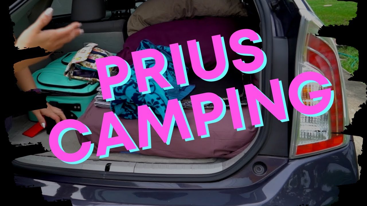 PRIUS CAMPING - Everything You'll Need! Two Month Road Trip Sleeping In ...