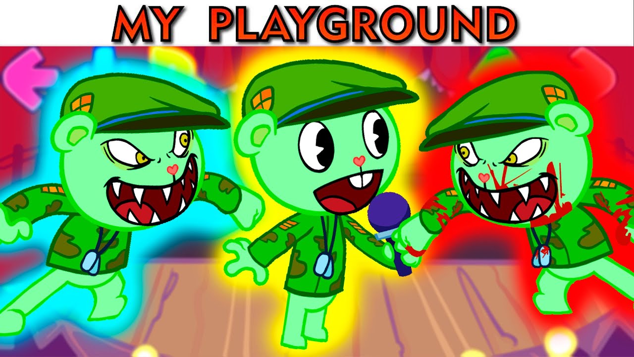 FNF Character Test | Gameplay VS My Playground | Happy Tree Funkers ...