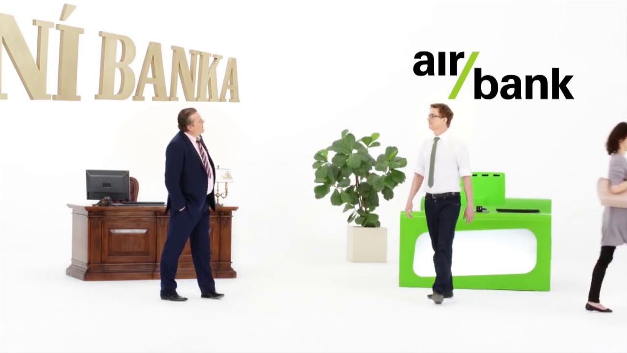 reklama na Air Bank ZALOŽENÍ ÚČTU - YouTube