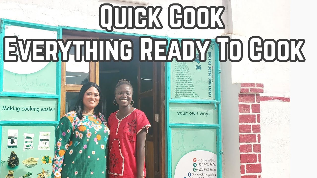 A Visit To Quick Cook In The Gambia 🇬🇲 For All My Cooking Ingredients ...