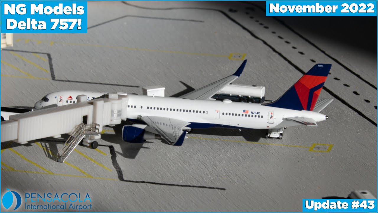 NG Models Delta 757! | Gemini Jets Pensacola International Airport ...
