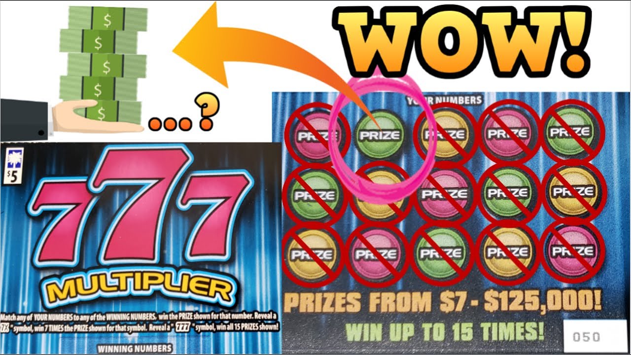 $125K PRIZE TRIPLE 777 SCRATCH OFF TICKETS - YouTube