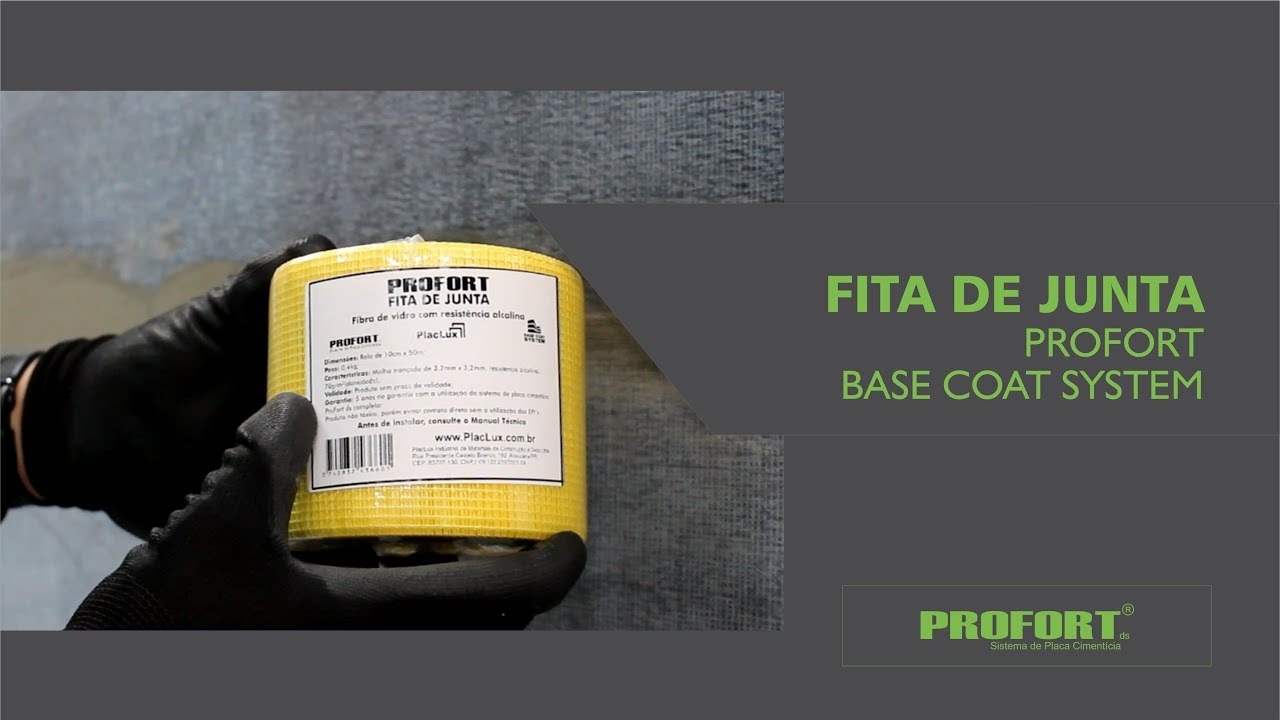 Fita de junta ProFort - Aplicação do tratamento de superfície ProFort ...