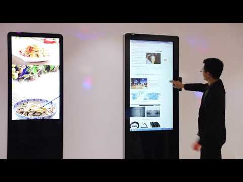 Interactive Touch Screen Payment Terminal Kiosk with Barcode Scanner ...