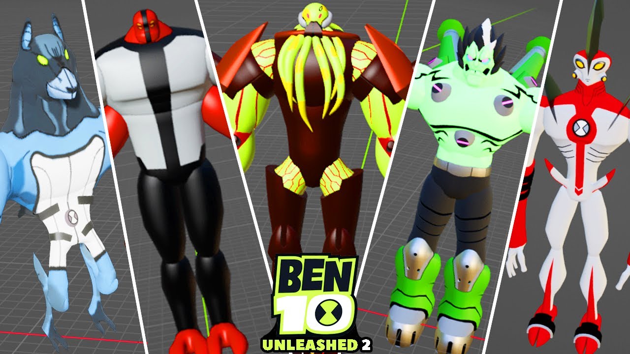 BEN 10 UNLEASHED 2 VAI VOLTA EM BETA TESTE COM 4 OMNITRIX, ALIENS ...