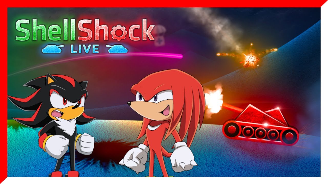 Shadow and Knuckles play ShellShock Live! - YouTube