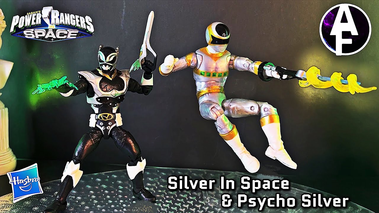 Hasbro | Power Rangers In Space | Lighting Collection | Silver Ranger ...