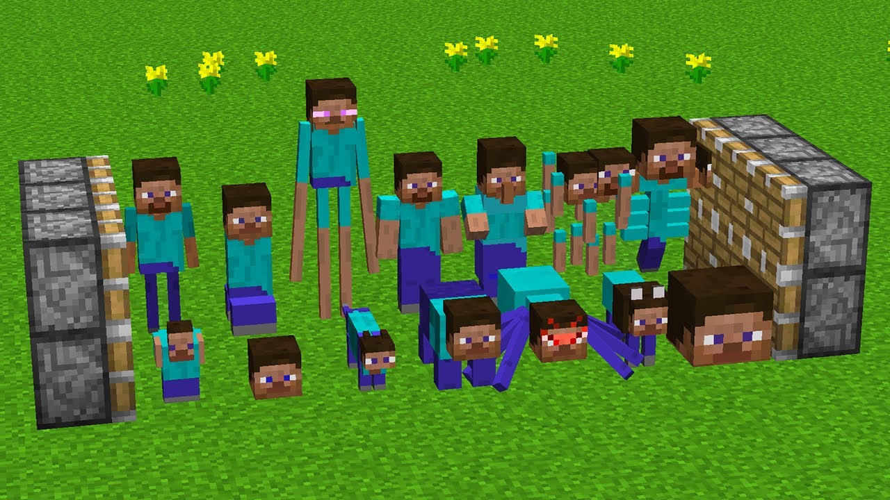 all steve mobs combined - YouTube