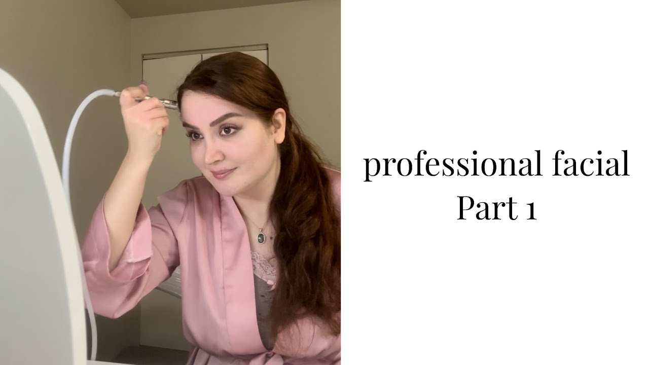 Full facial ,step by step , part 1 - YouTube