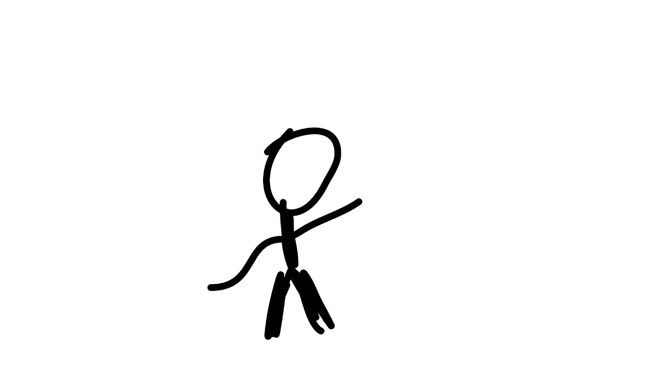 stickman waving at you - YouTube