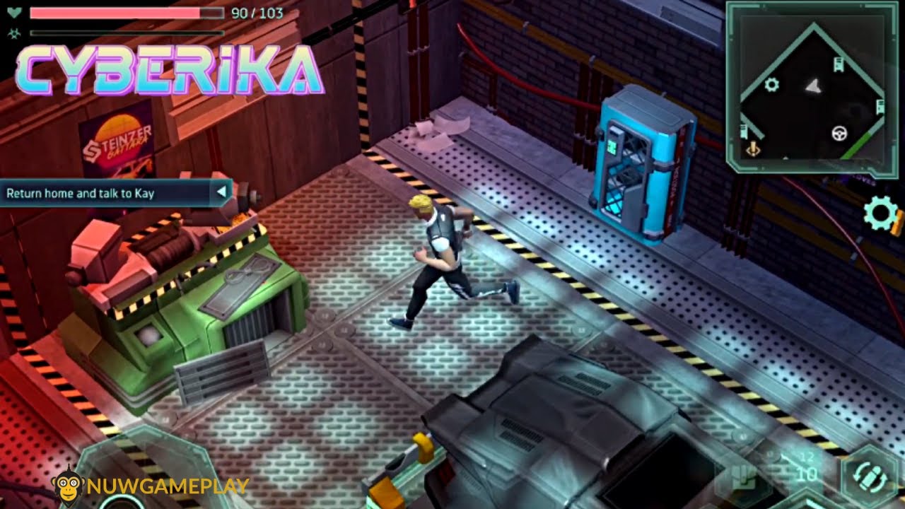 Cyberika - Gameplay Walkthrough Part 4 - Hack Mission (iOS, Android ...