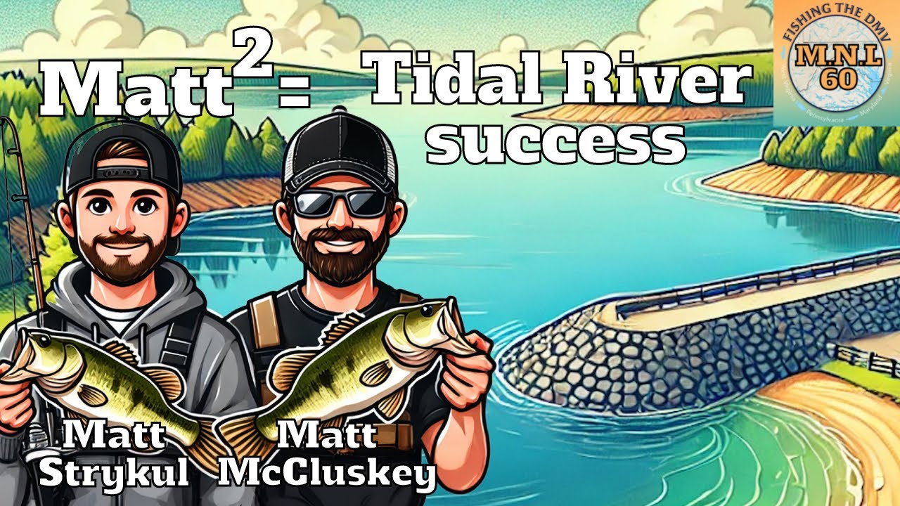 Summertime James River Bass Fishing with Matt McCluskey & Matt Strykul ...