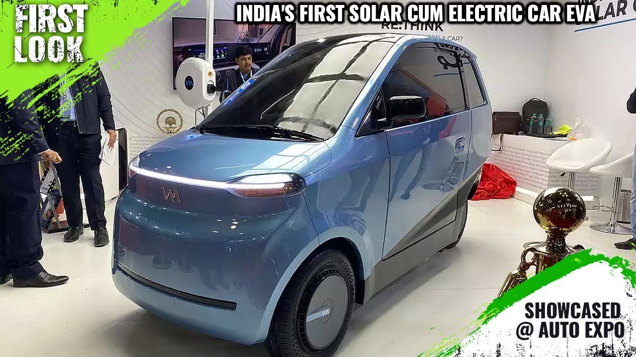 EVA 2-seater Electric Car With 250 Km Range Launched @ Auto Expo 2023 ...