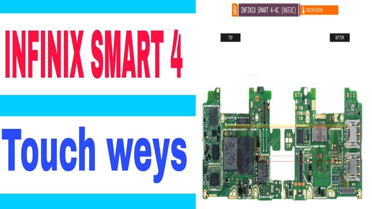 infinix smart 4 Touch Problem solution// touch track - YouTube