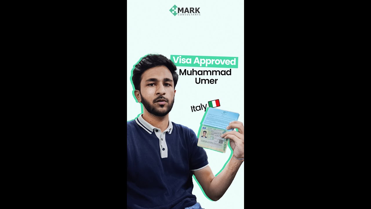 Italian Student Visa - Muhammad Umer Akhund - YouTube