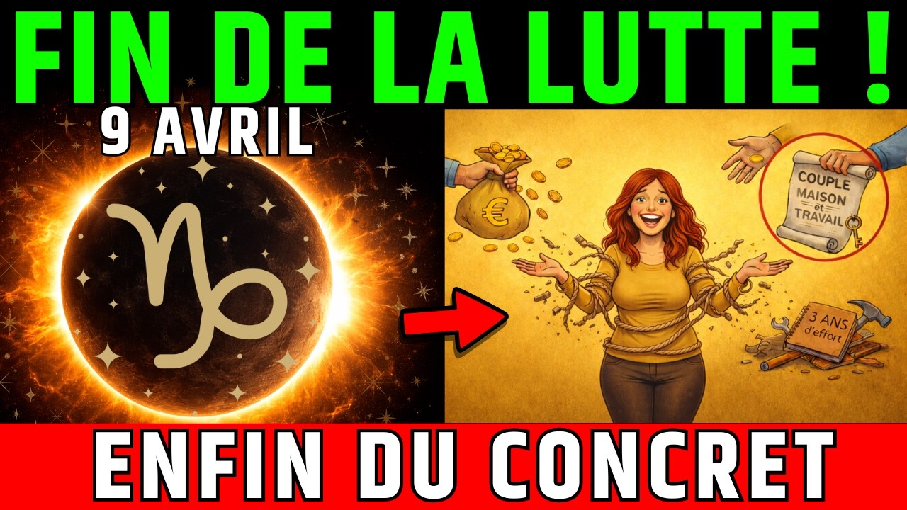 9 AVRIL 2026 : la FIN de la LUTTE ? Le Ciel ouvre une Fenêtre de ...