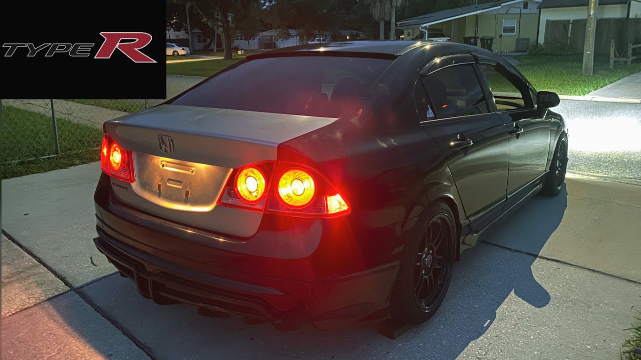 How to install a FD2 type r trunk on your civic si!! - YouTube